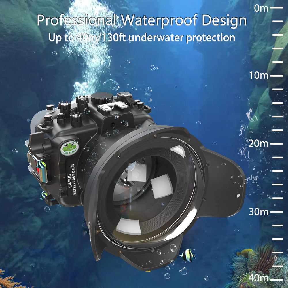 SEAFROGS Underwater Camera Housing For Olympus EM5 Mark III – Sea frogs