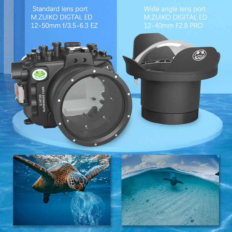 SEAFROGS Underwater Camera Housing For Olympus EM5 Mark III – Sea frogs