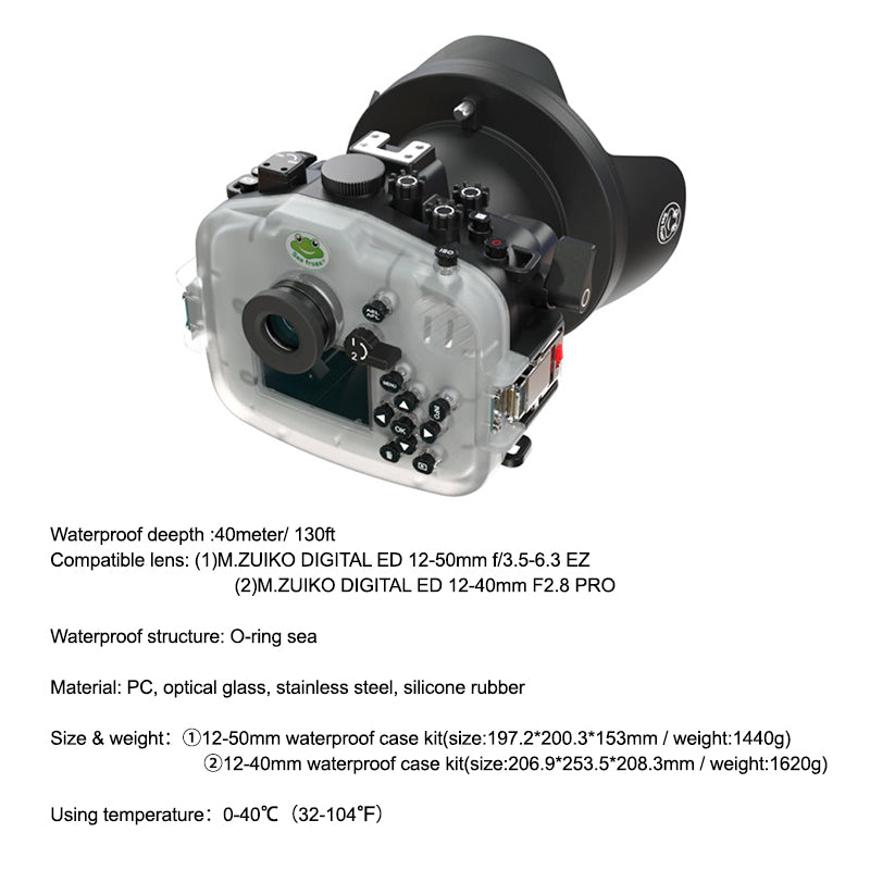 SEAFROGS Underwater Camera Housing For Olympus EM5 Mark III – Sea frogs
